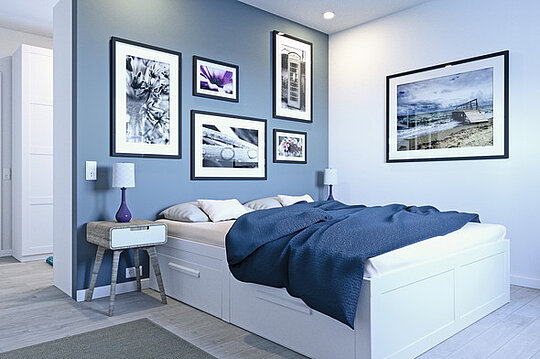 Wie groß sollte ein Schlafzimmer sein? Die ideale Raumgröße